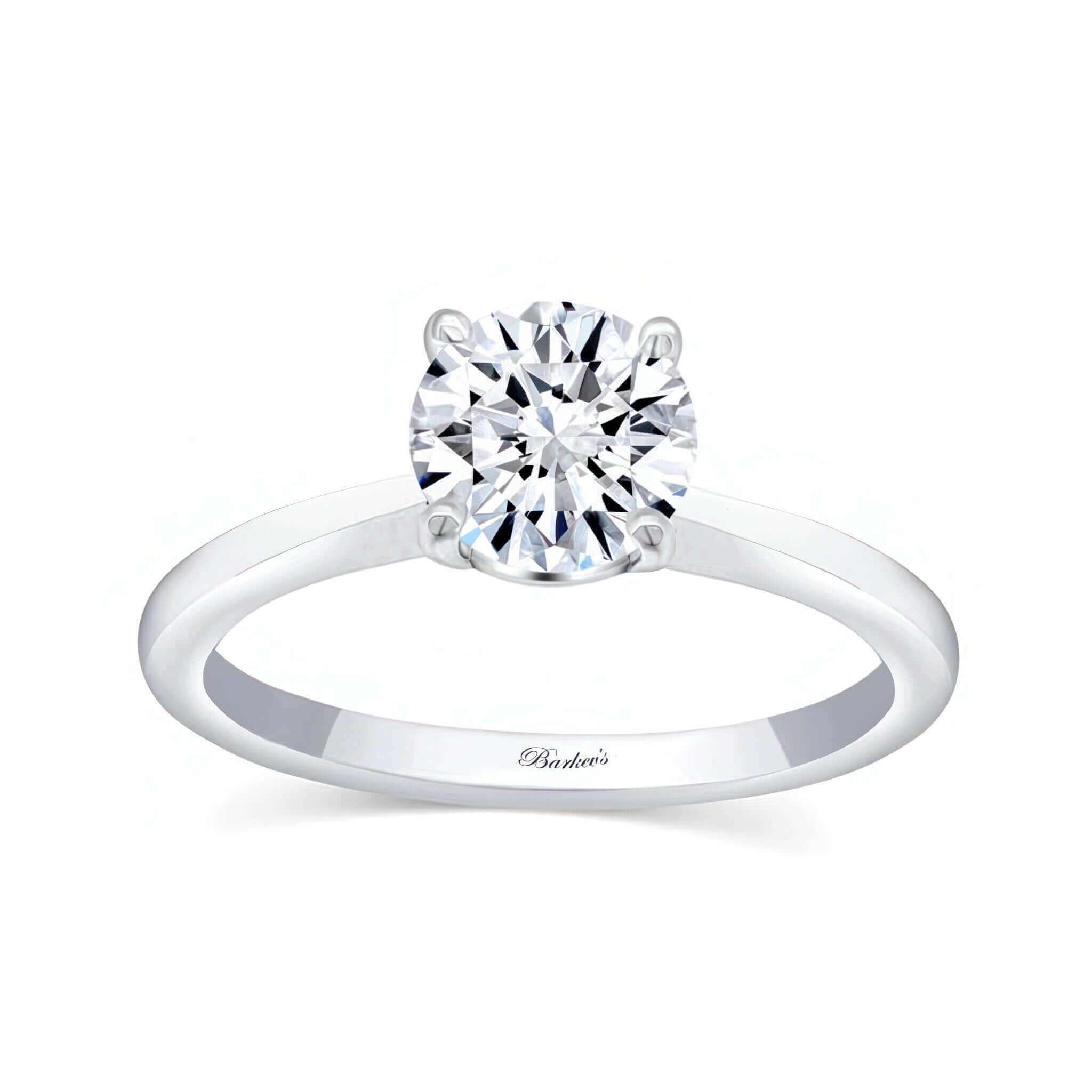 The Timeless Elegance of Round Solitaire Engagement Ring - Barkev's